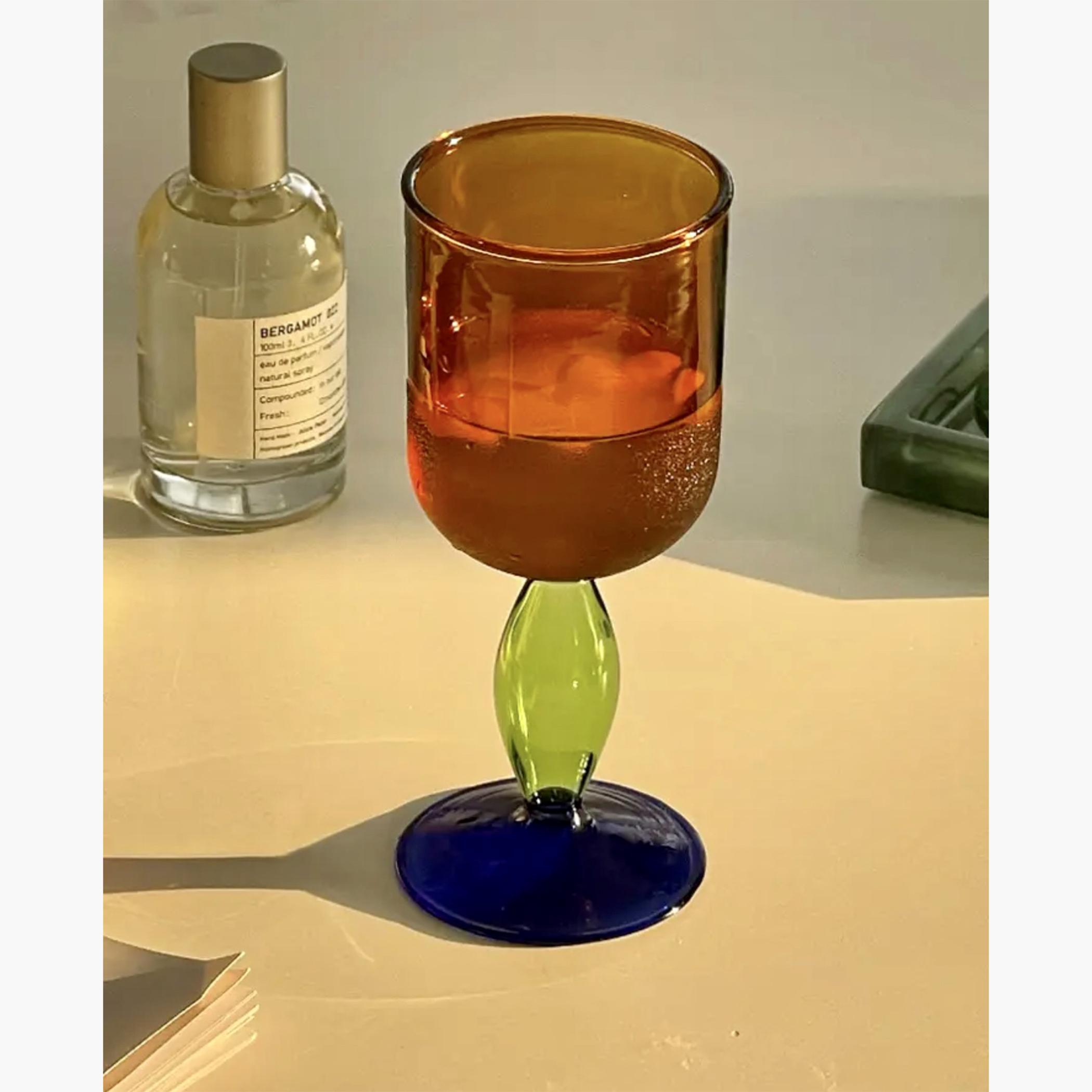 Shop The Finishing Touch Triple Tone Stem Glass | Home Centre UAE