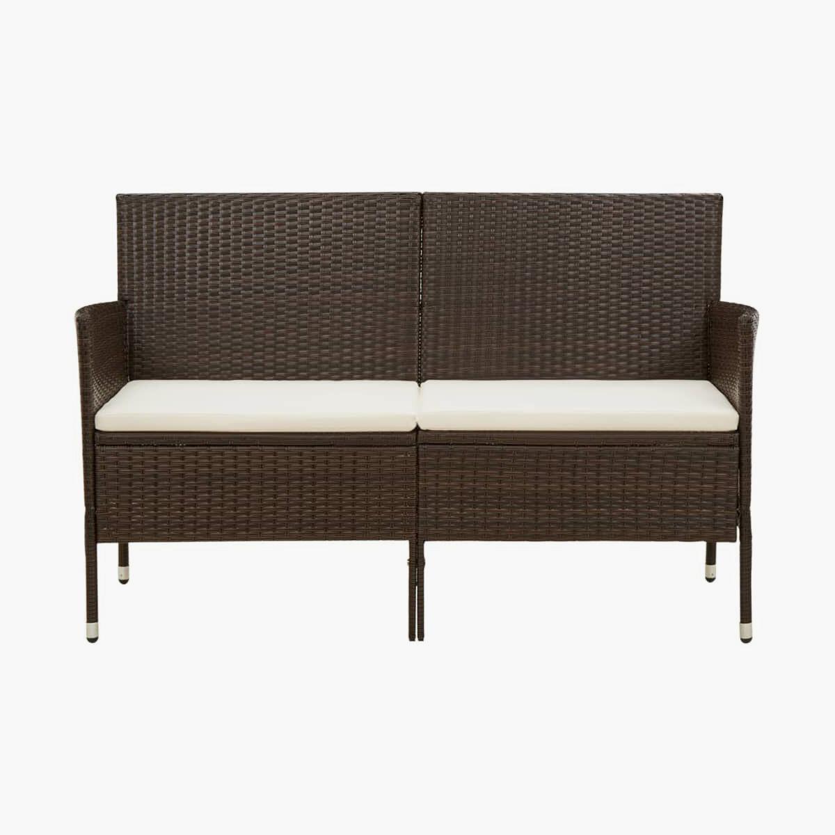 Shop VidaXL 3-Seater Outdoor Sofa | Home Centre UAE