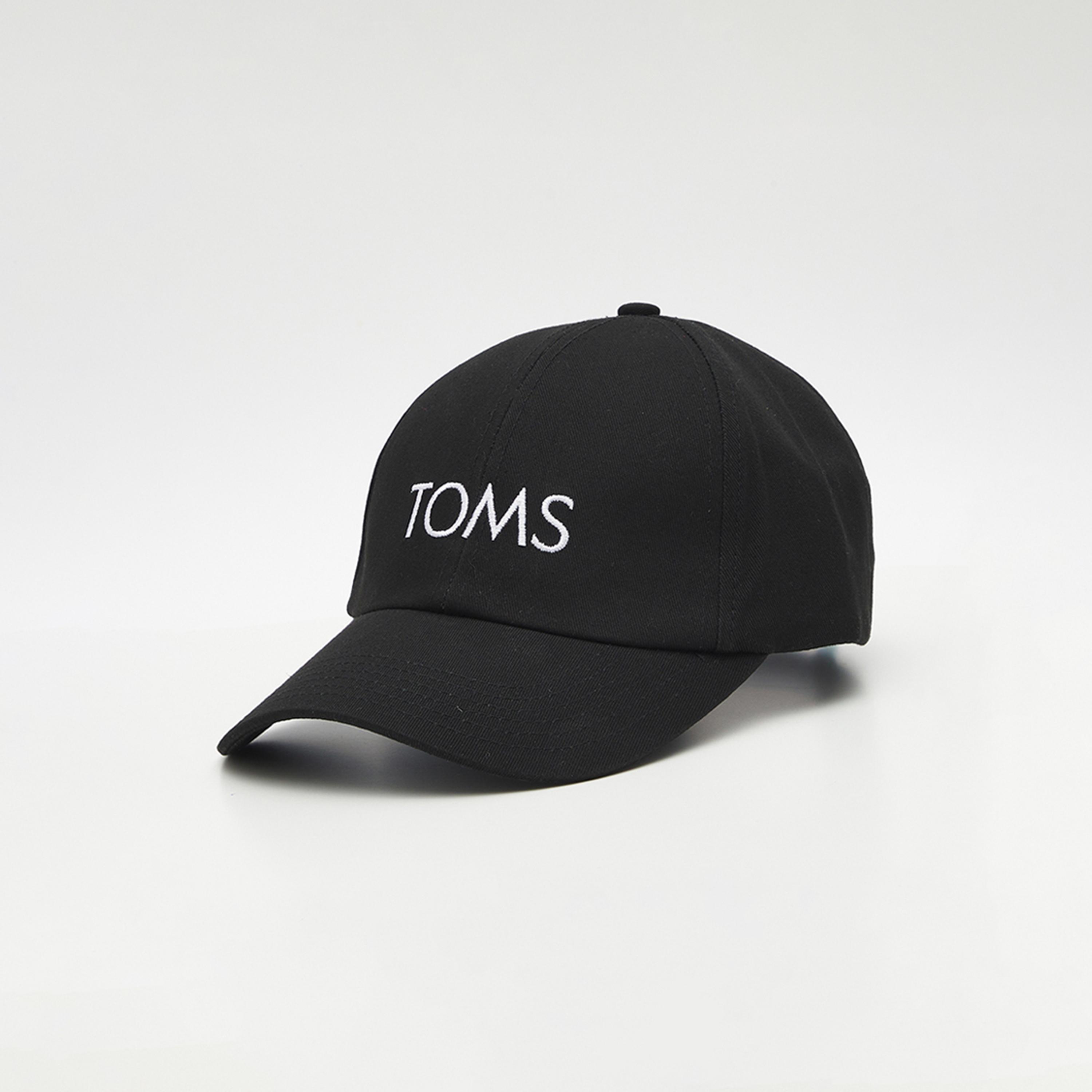 Buy Toms Unisex Embroidered Logo Baseball Flexi Cap Online ...