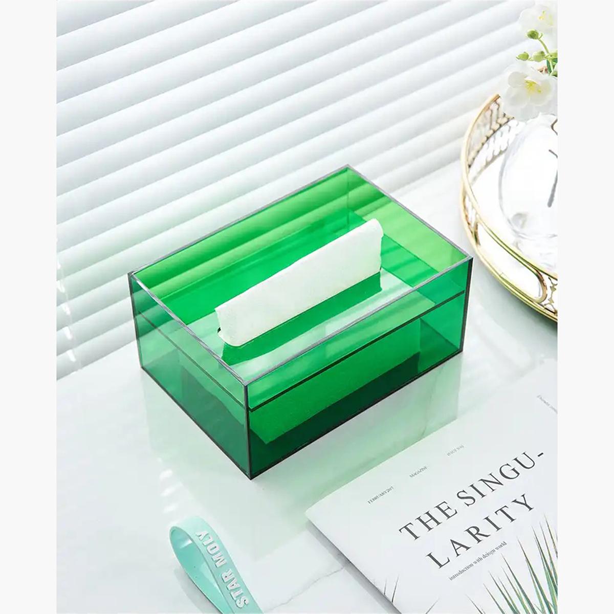 Shop The Finishing Touch Translucent Tissue Holder Online | Home Centre UAE