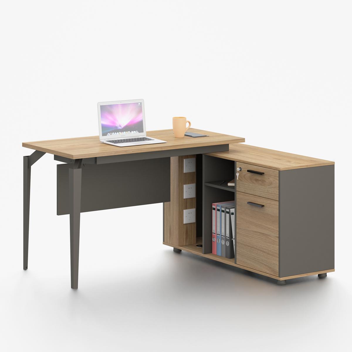 Shop Woody Maimi Corner Office Desk Home Centre KSA
