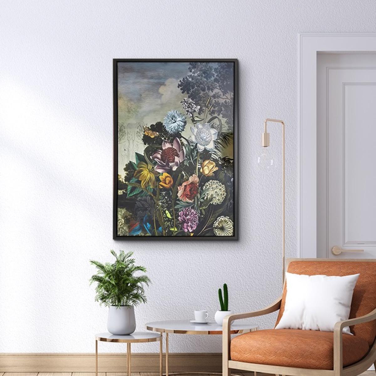 Shop Fame Fabric Framed Wall Art - 80x120 cm | Home Centre KSA