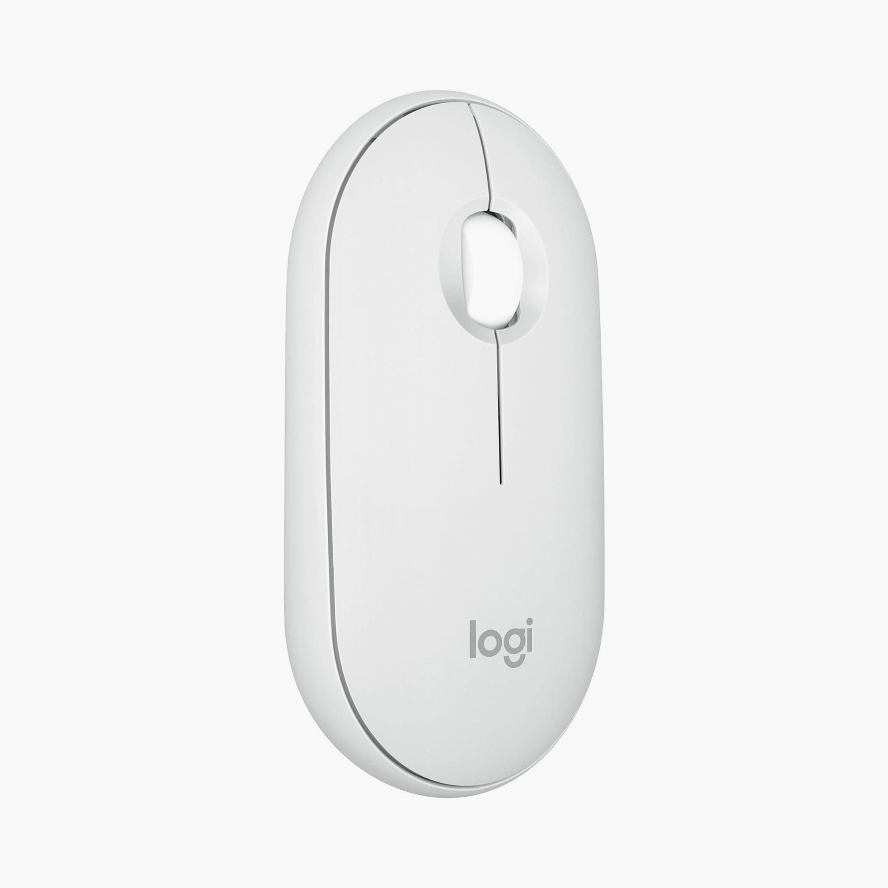 Buy Logitech Pebble Mouse 2 M350s Slim Bluetooth Wireless Mouse White ...