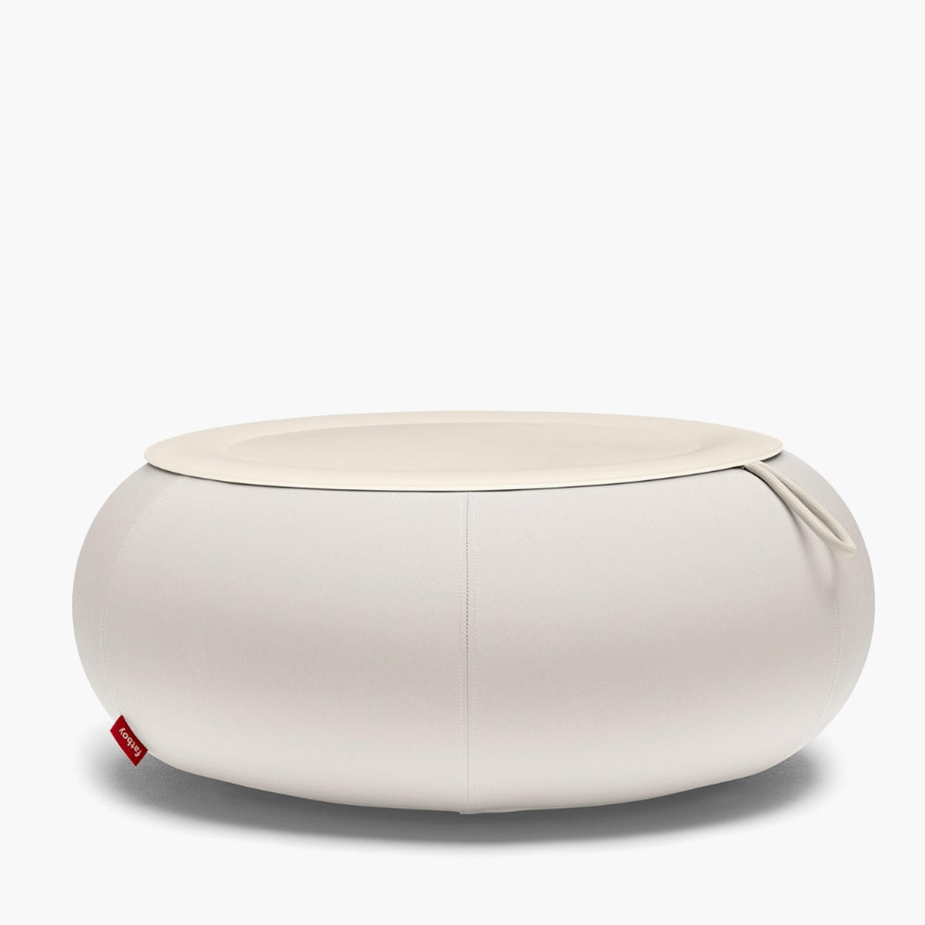 Shop Fatboy Outdoor Inflatable Dumpty Metal Top Coffee Table | Home ...