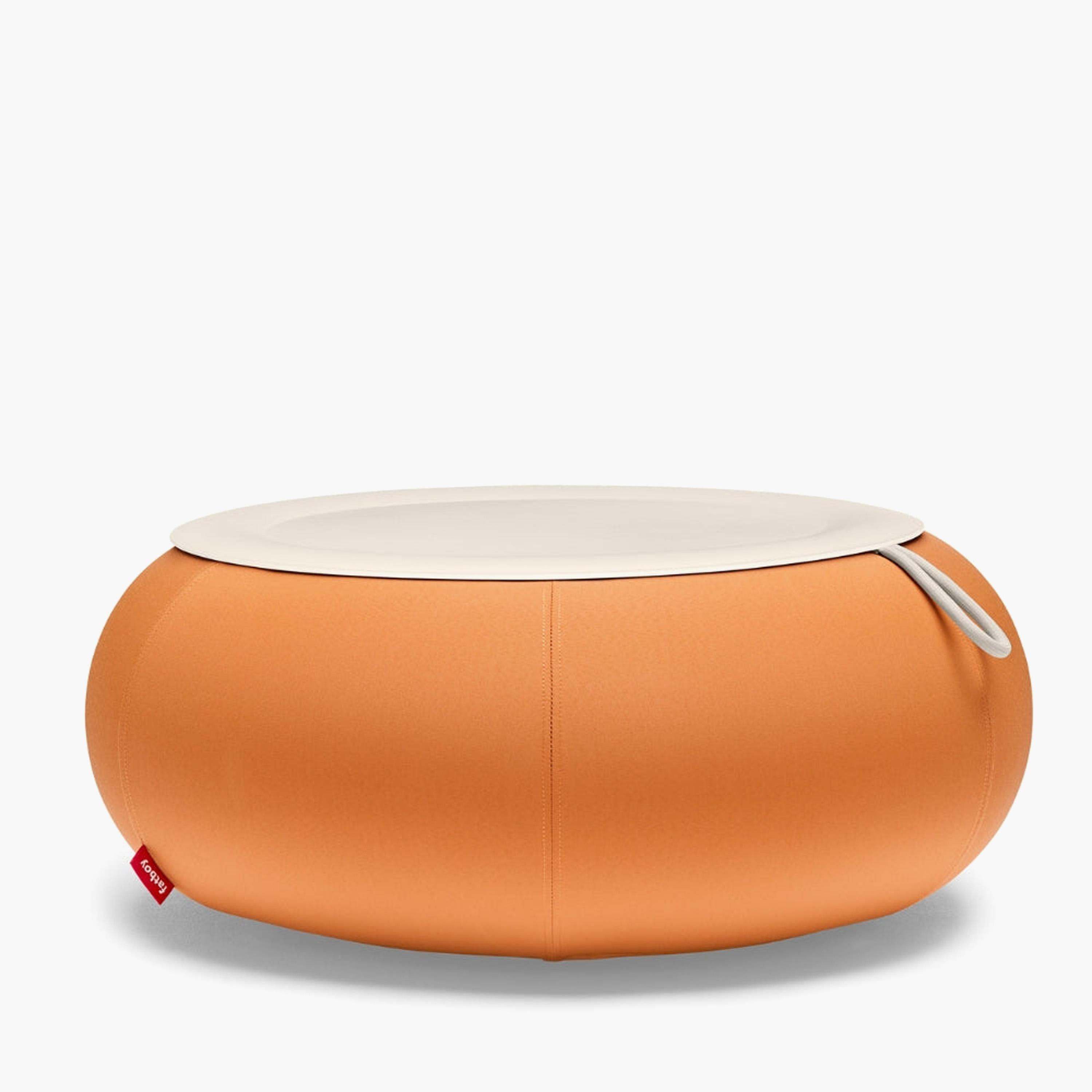 Shop Fatboy Outdoor Inflatable Dumpty Metal Top Coffee Table | Home ...