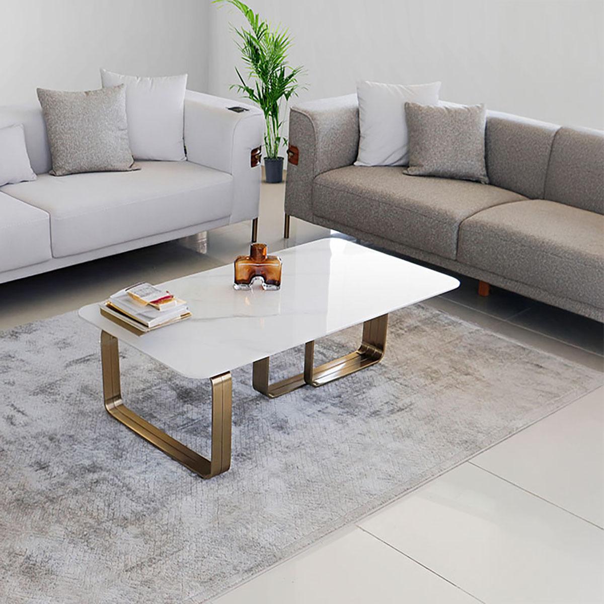 Shop Woody Alati Porcelain Top Coffee Table | Home Centre KSA
