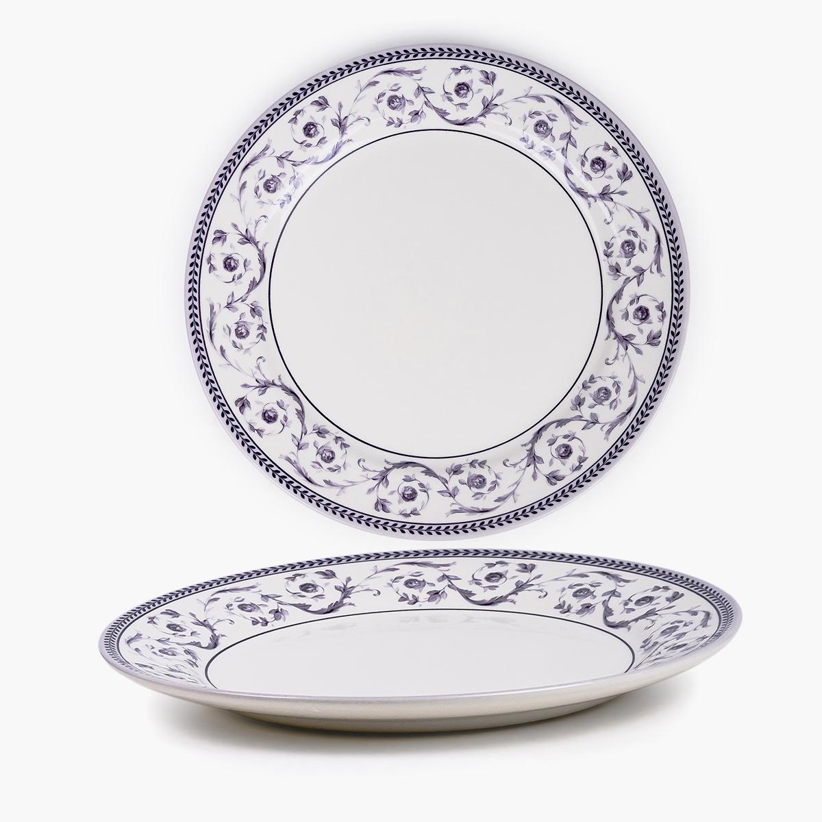Shop Claytan Callista 6-Piece Ceramic Dinner Plate Set - 27 cm | Home ...