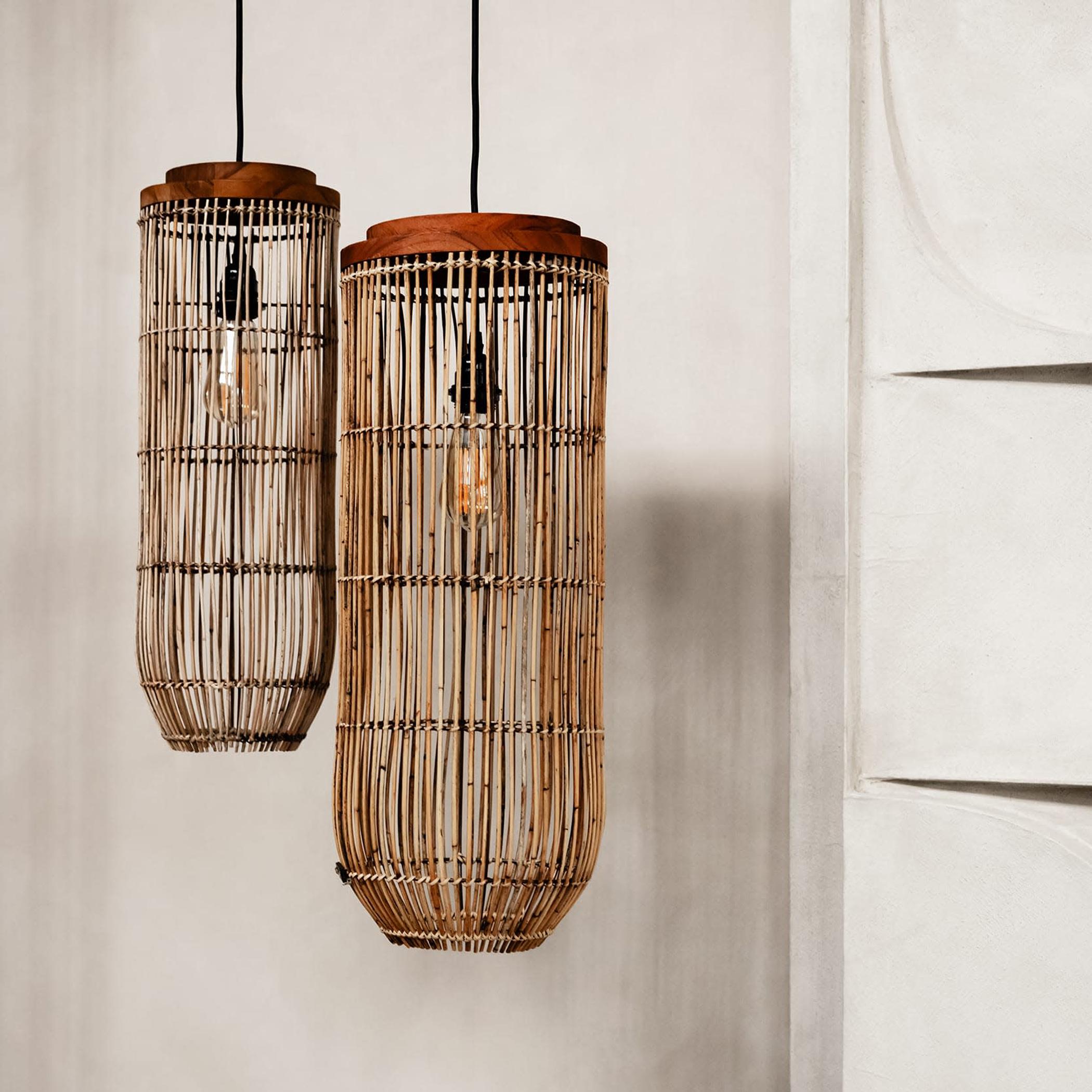Shop Ivy Rattan Lamp Shade - 70 cm | Home Centre UAE
