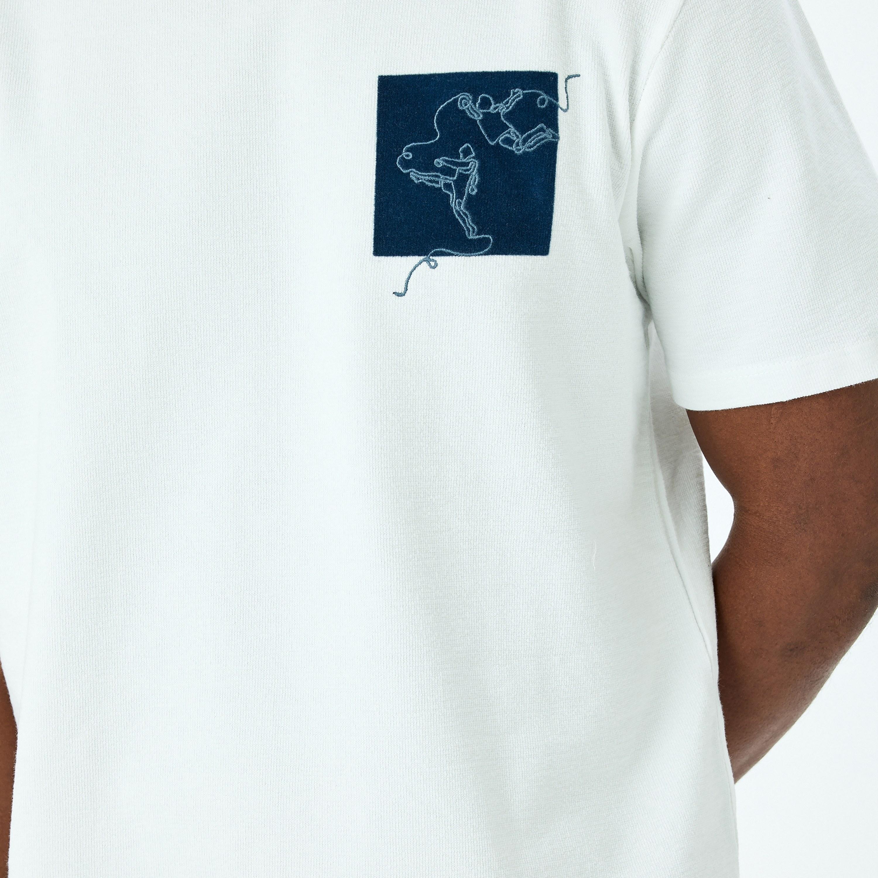 Shop Koton Textured Crew Neck Short Sleeves Men's T-Shirt Online ...