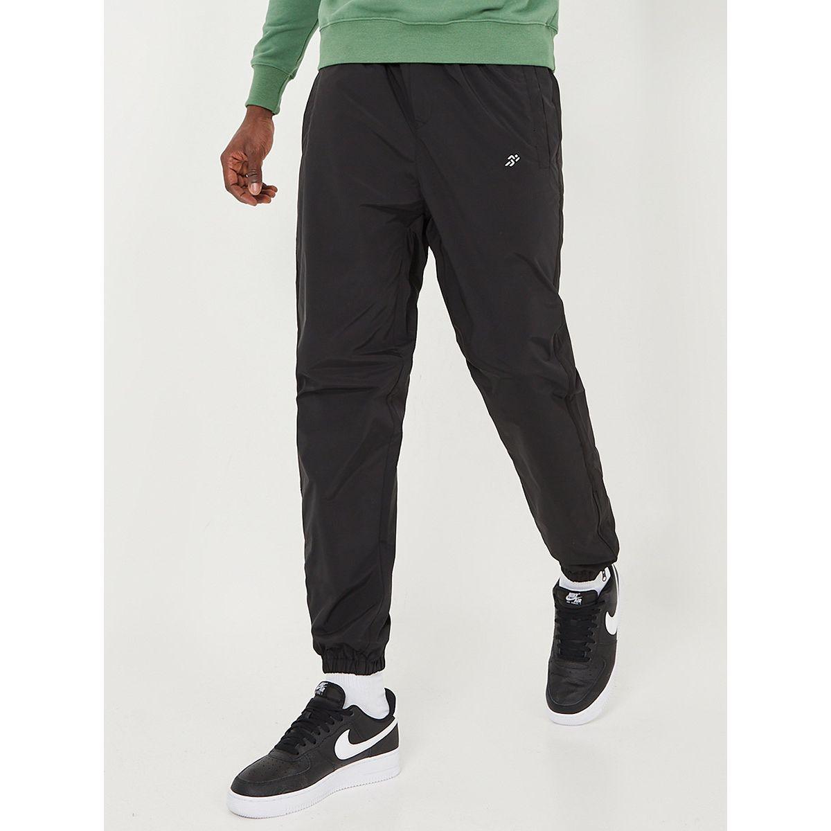 Buy Styli Woven Trackpants with Reflective Logo Online | Centrepoint UAE