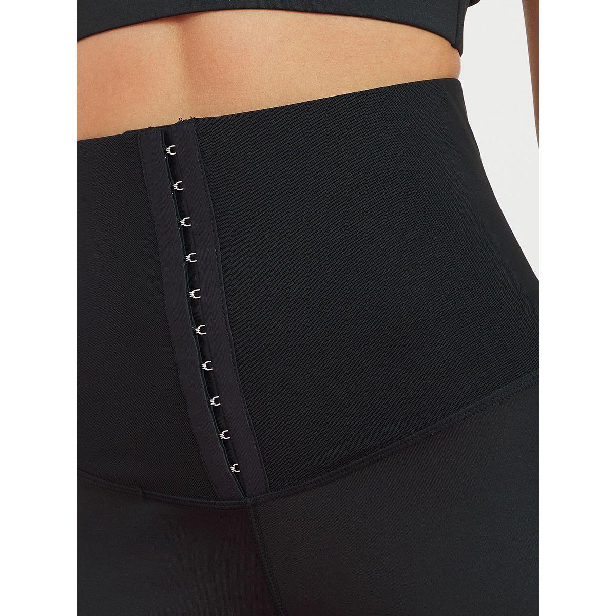 Buy Styli Active Hook & Eye Detail Active Leggings Online | Centrepoint UAE
