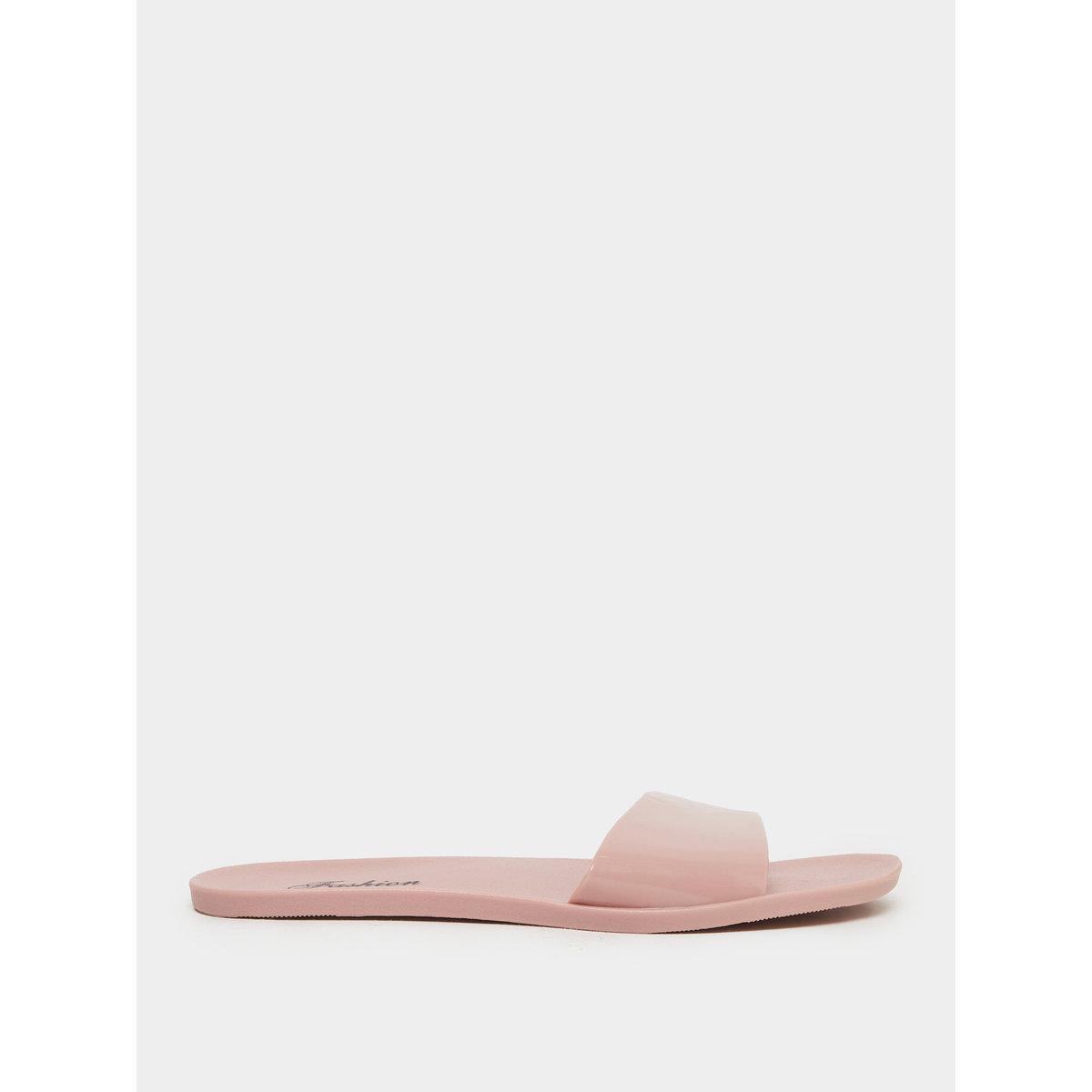 Buy Take Two Pink Jelly Slides Online | Centrepoint UAE