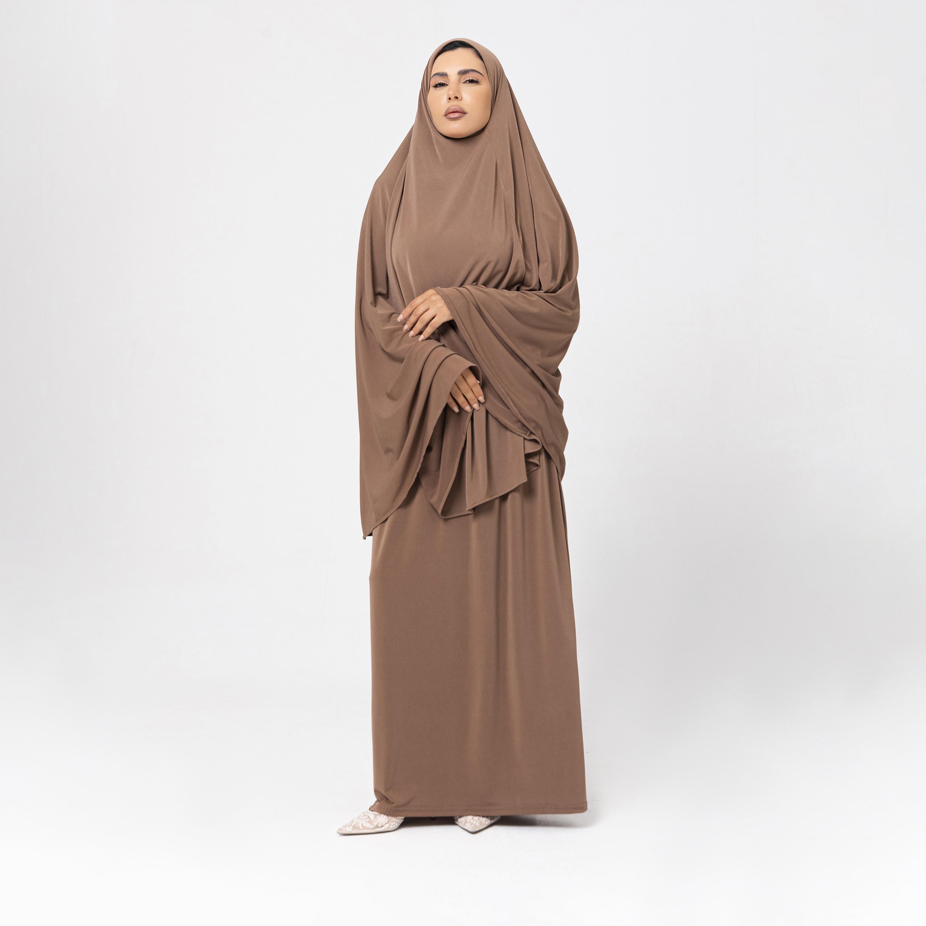Buy Moistreet Full Coverage Islamic Women's Prayer Clothing Set Online ...