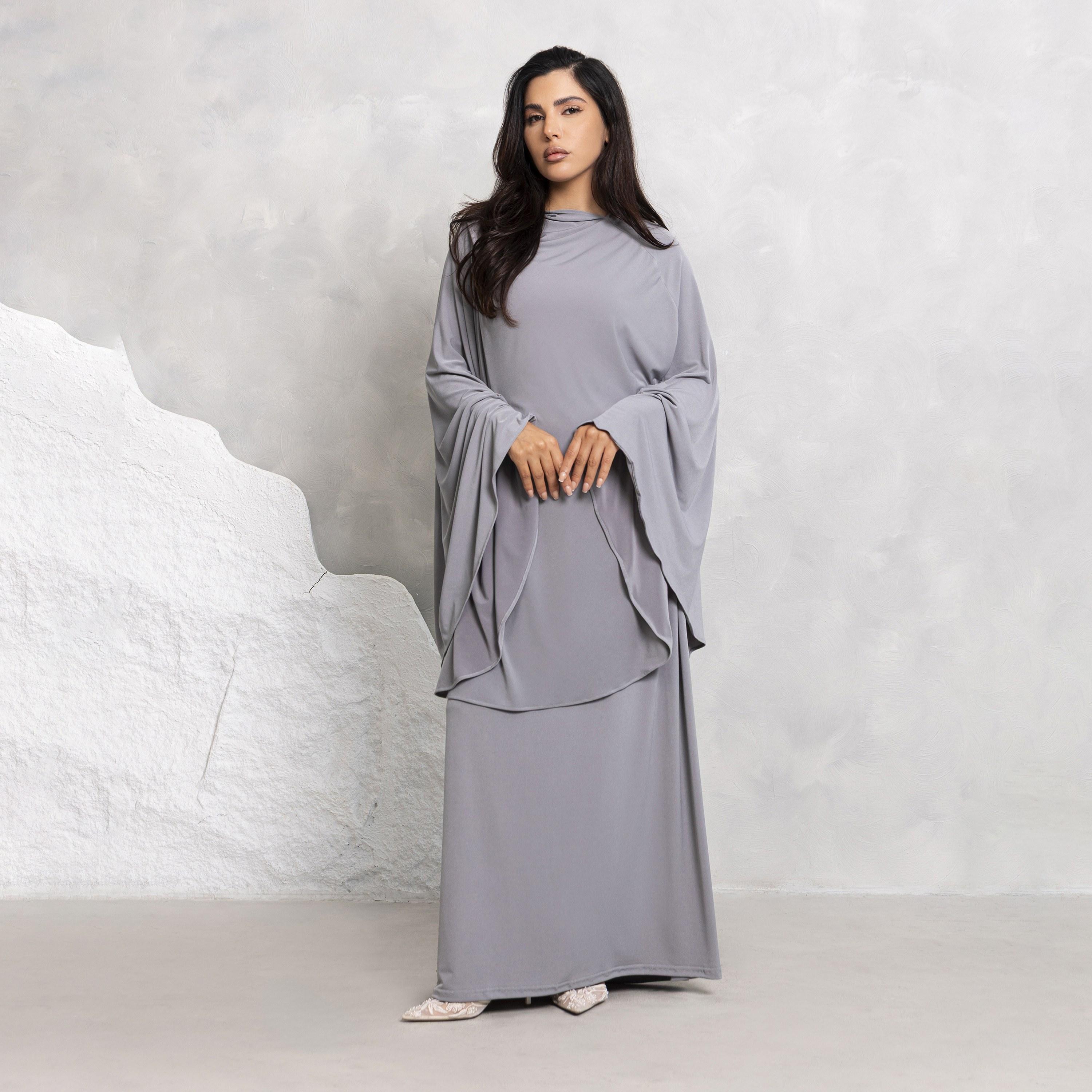 Buy Moistreet Full Coverage Islamic Women's Prayer Clothing Set Online ...
