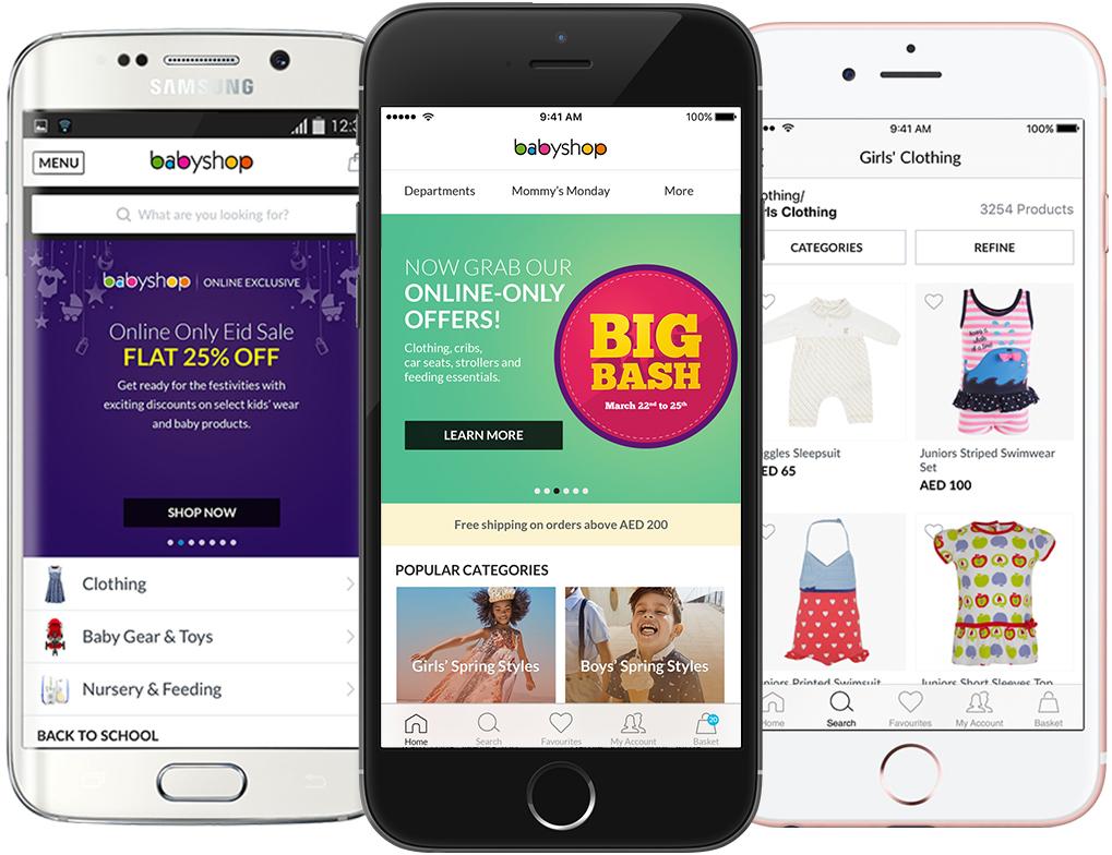 Online Shopping at Babyshop