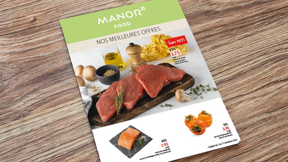 Le catalogue actuel des actions Manor