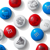 Red, White, and Blue Bulk Candy