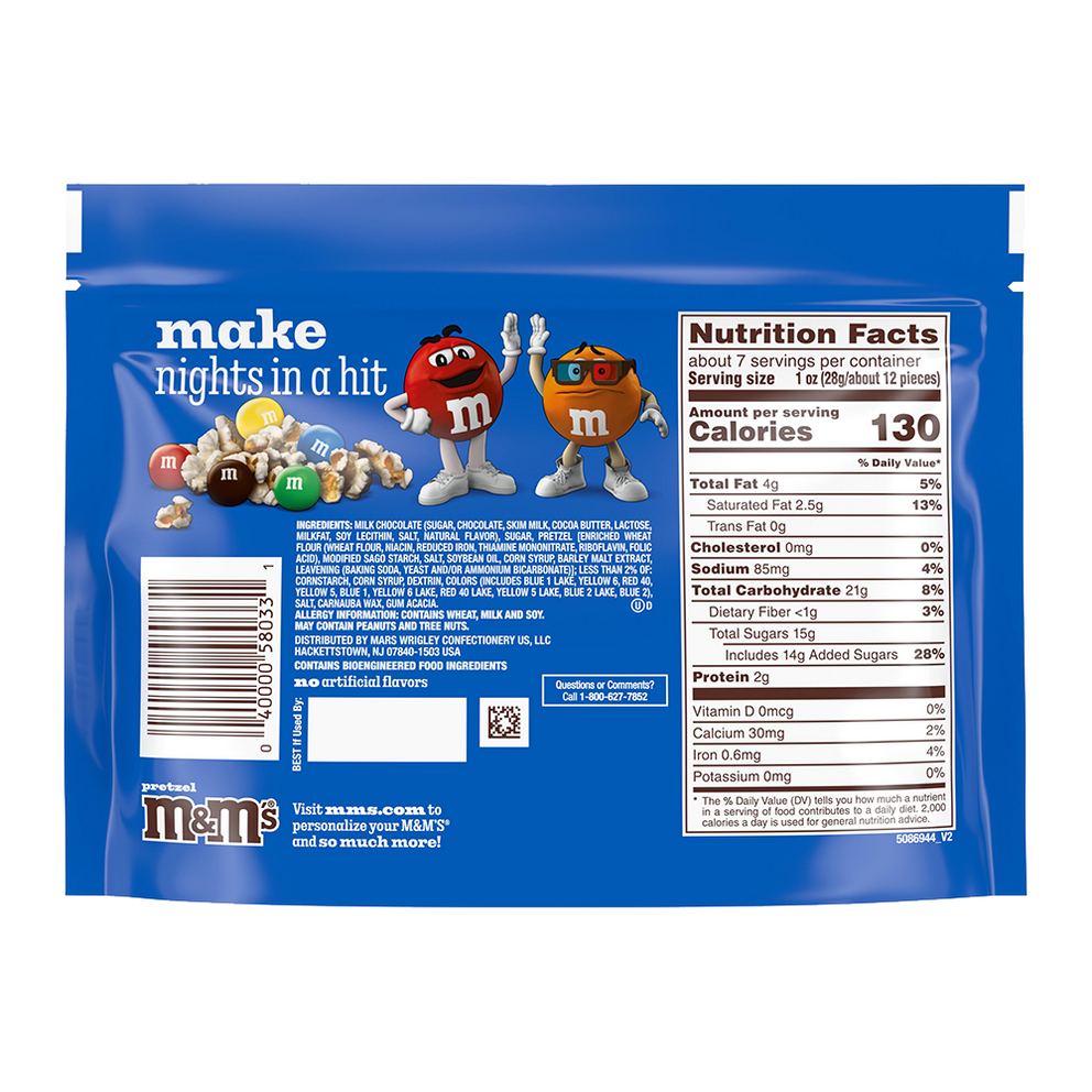 Pretzel M&M'S, 7.4oz | M&M'S