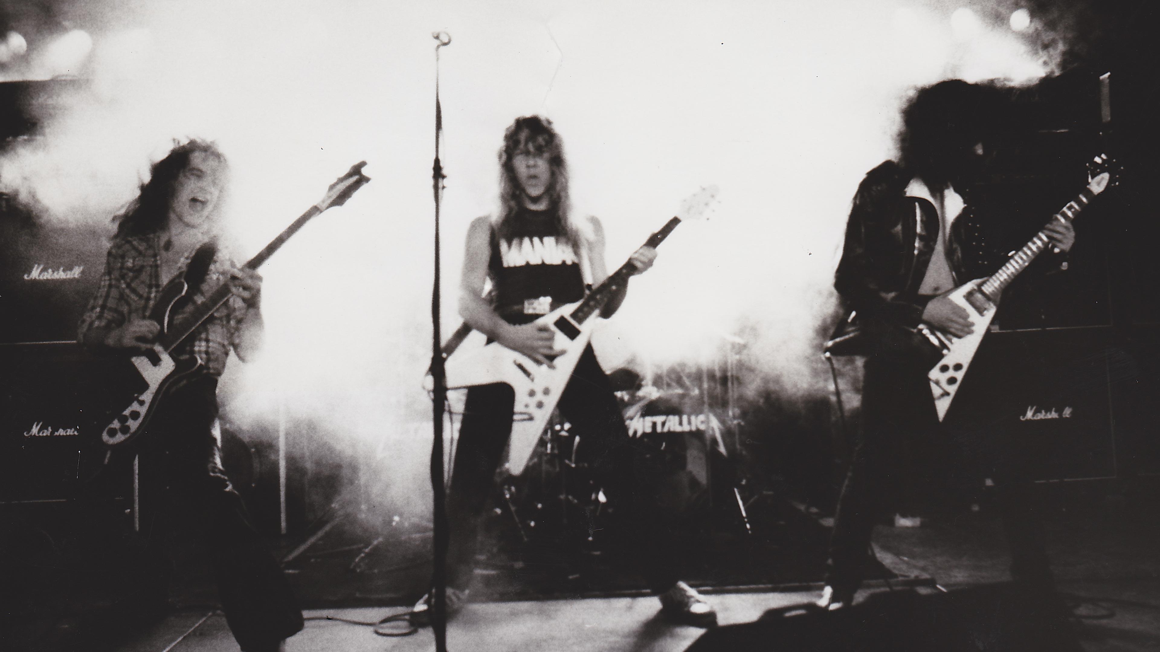 Metallica 1983 Rare Photos: Metallica, Megadeth, Slayer And More