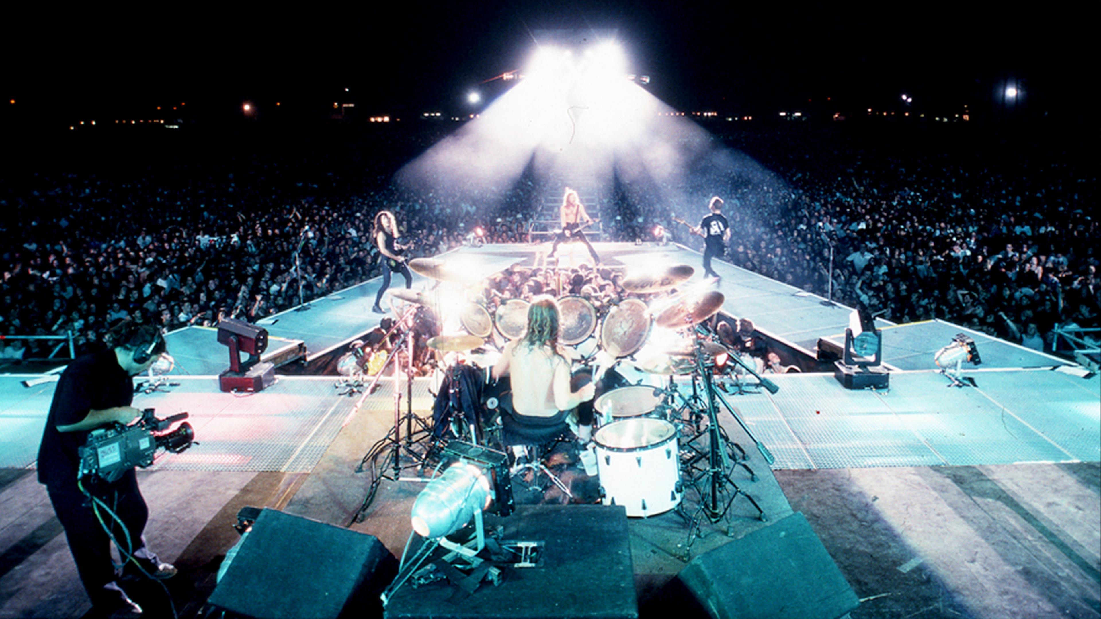 Metallica at Park HaYarkon in Tel Aviv, Israel on June 30, 1993 ...