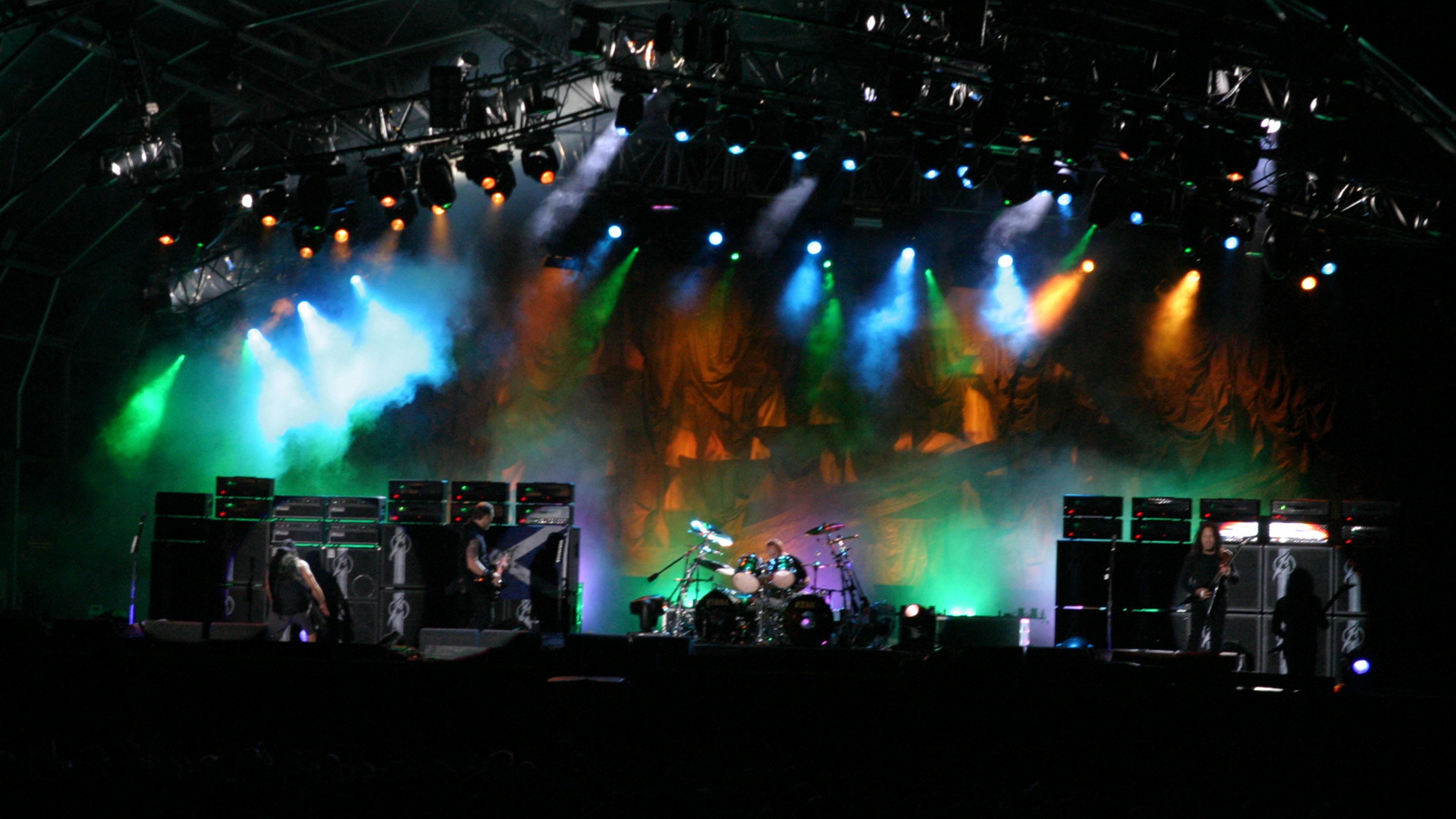 Metallica at Download Festival at Glasgow Green in Glasgow, Scotland on ...