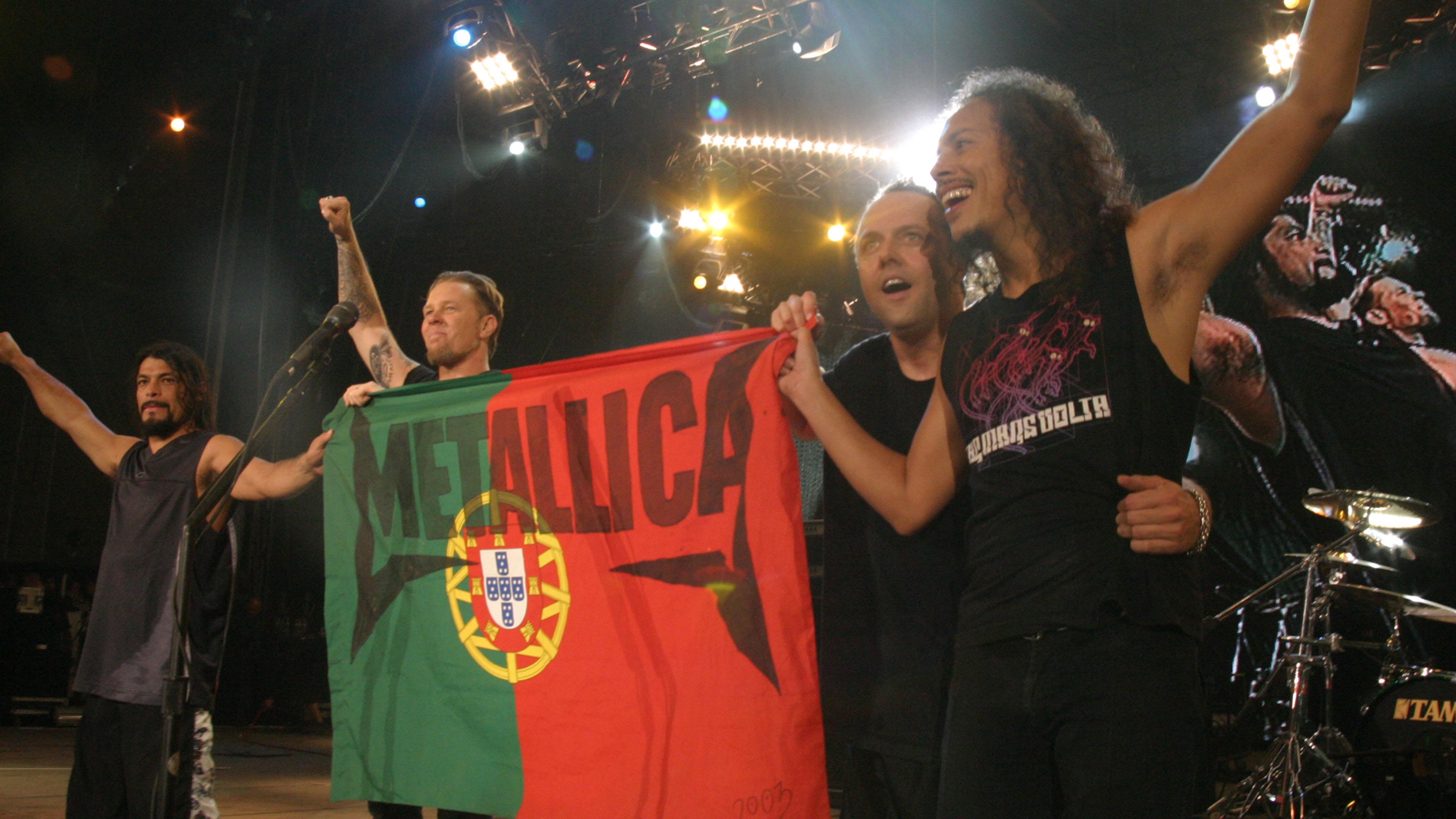 Metallica at Rock in Rio Lisboa at Parque da Bela Vista in Lisbon ...
