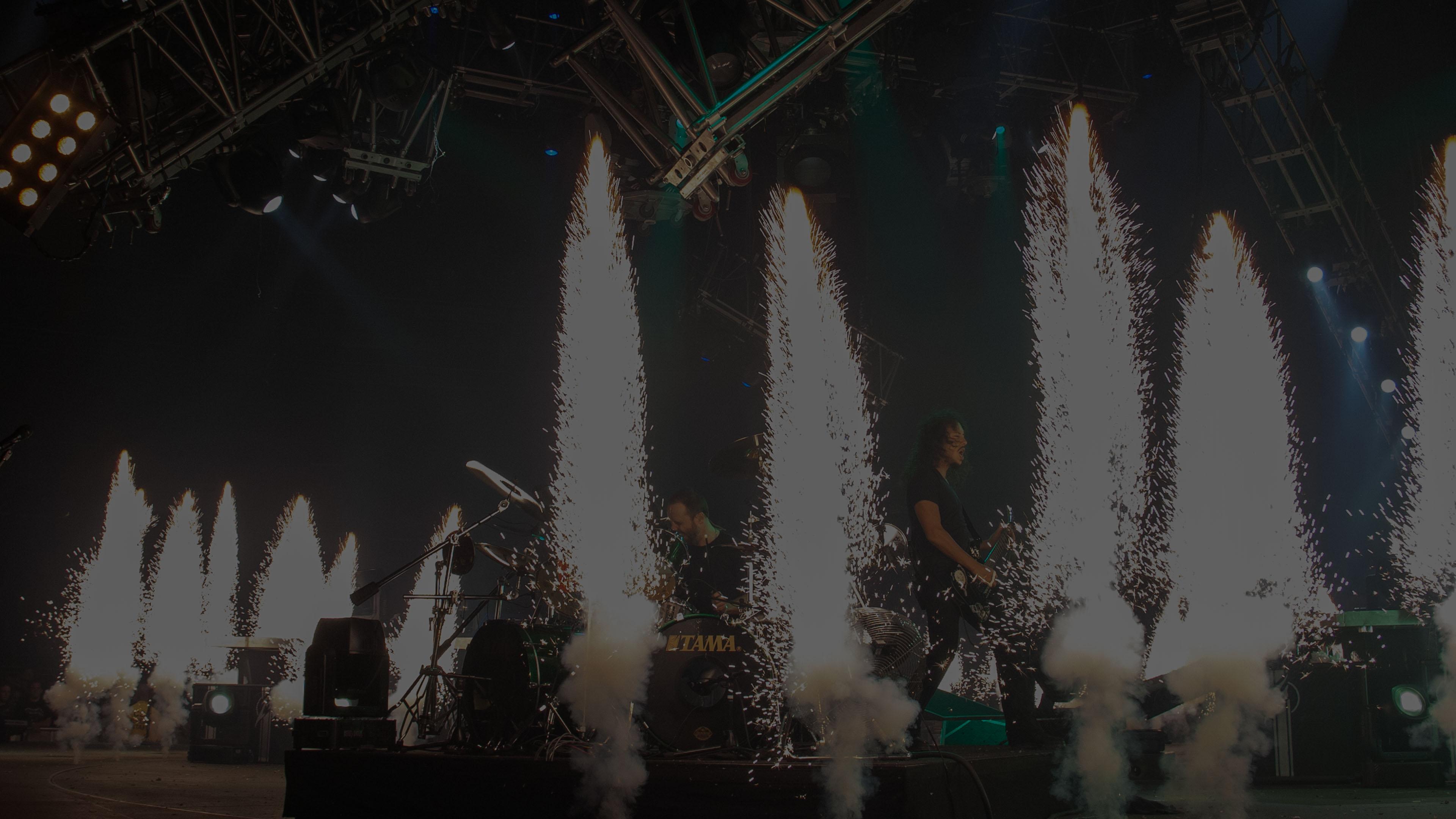 Metallica at MCI Center in Washington, DC on October 17, 2004 ...