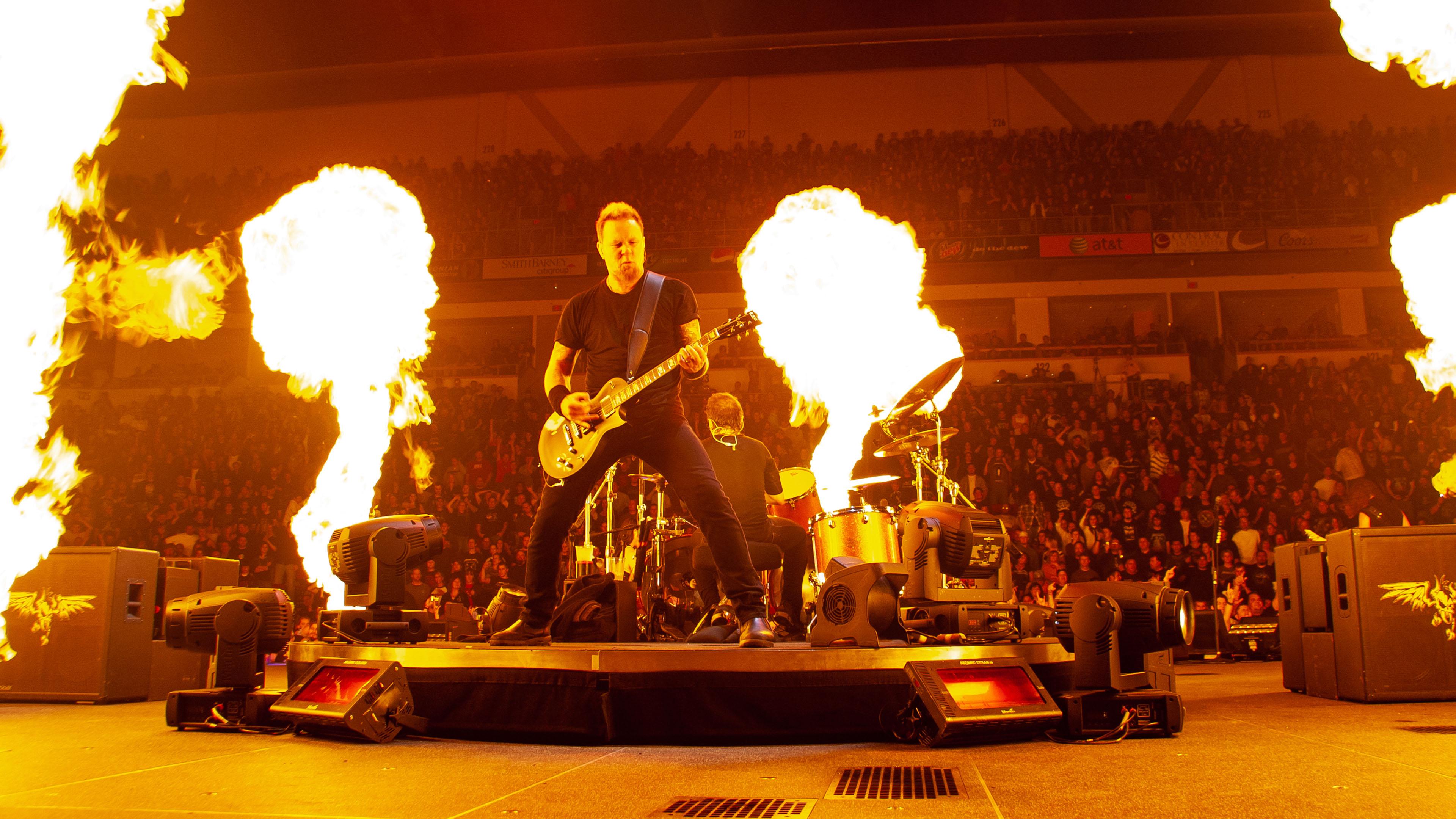 Metallica Concert Fire