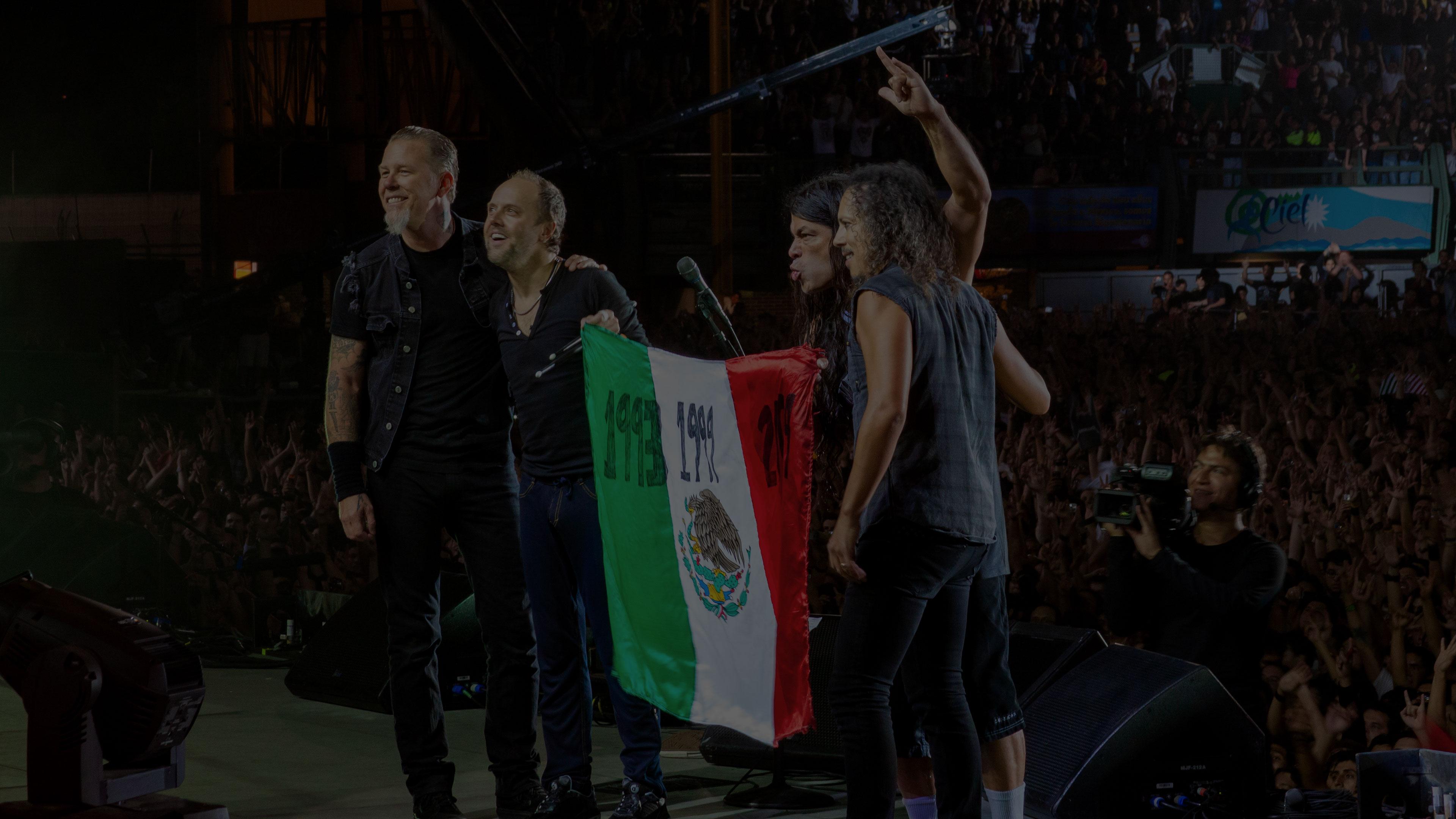 Metallica at Foro Sol in Mexico City, Mexico on June 7, 2009 ...