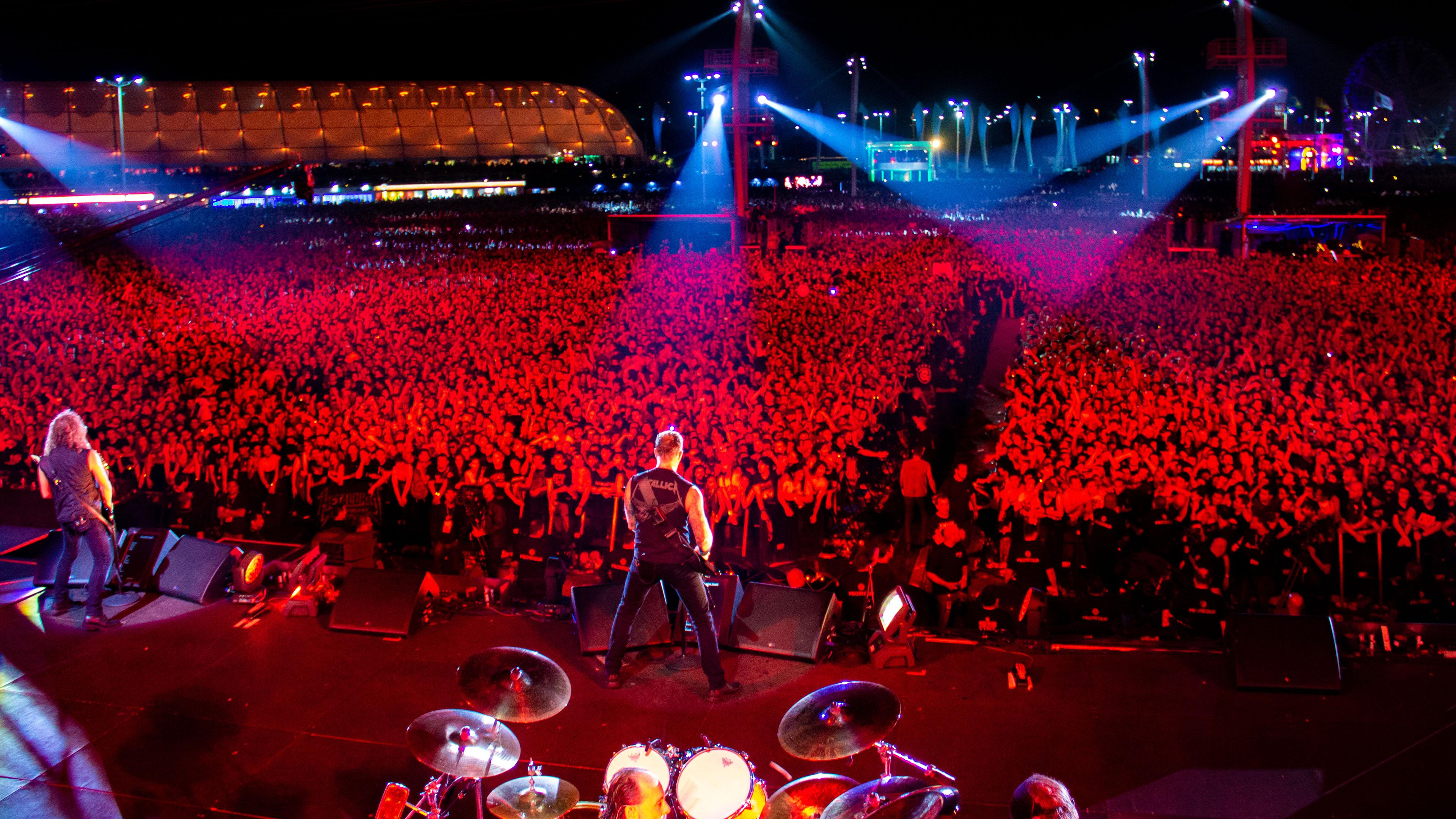 Metallica at Rock in Rio at Cidade do Rock in Rio de Janeiro, Brazil on ...