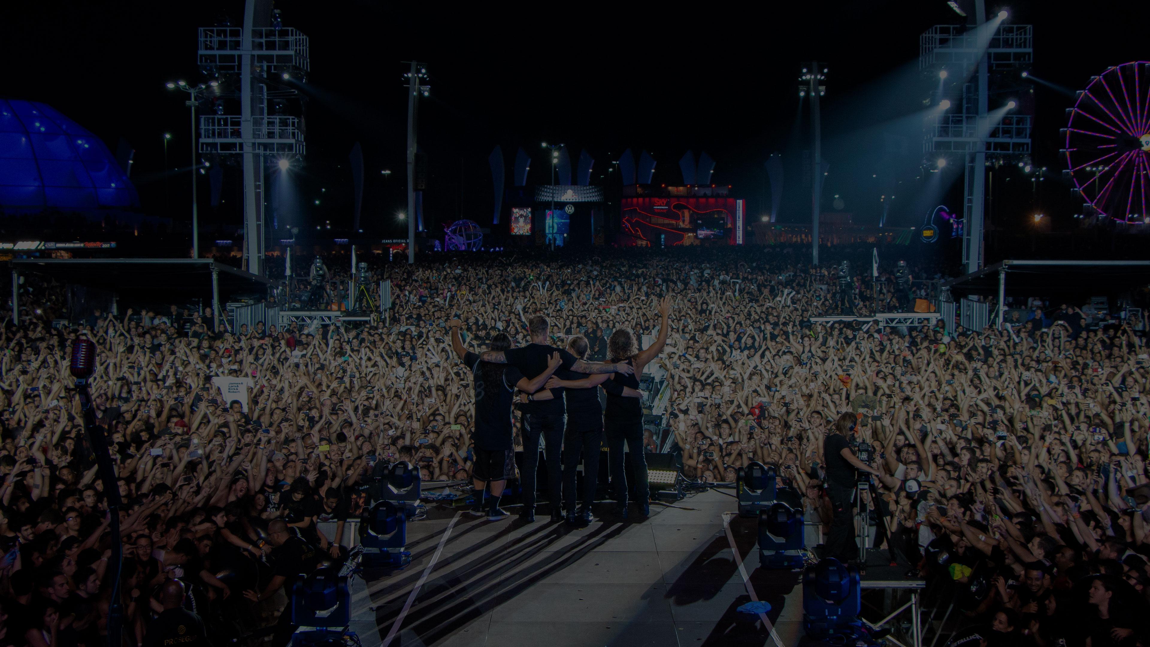 Metallica at Rock in Rio at Cidade do Rock in Rio de Janeiro, Brazil on ...