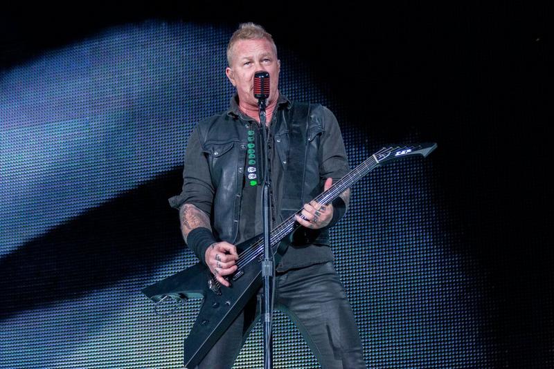 Metallica at Foro Sol in Mexico City, Mexico on March 1, 2017 ...