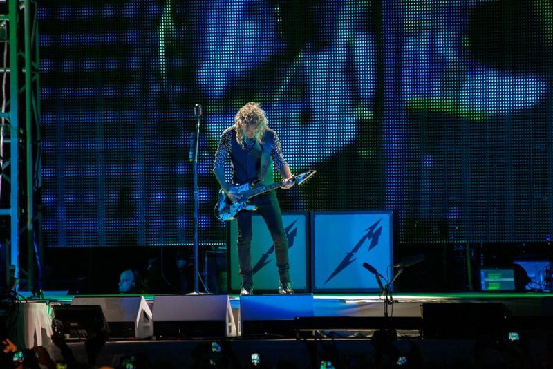 Metallica at Foro Sol in Mexico City, Mexico on March 1, 2017 ...