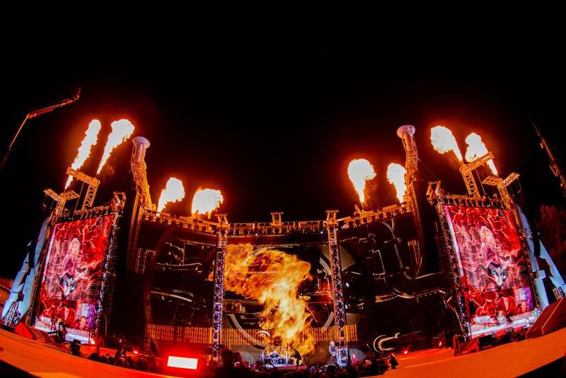 Metallica at Foro Sol in Mexico City, Mexico on March 3, 2017 ...