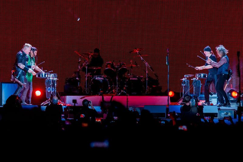 Metallica at Foro Sol in Mexico City, Mexico on March 3, 2017 ...