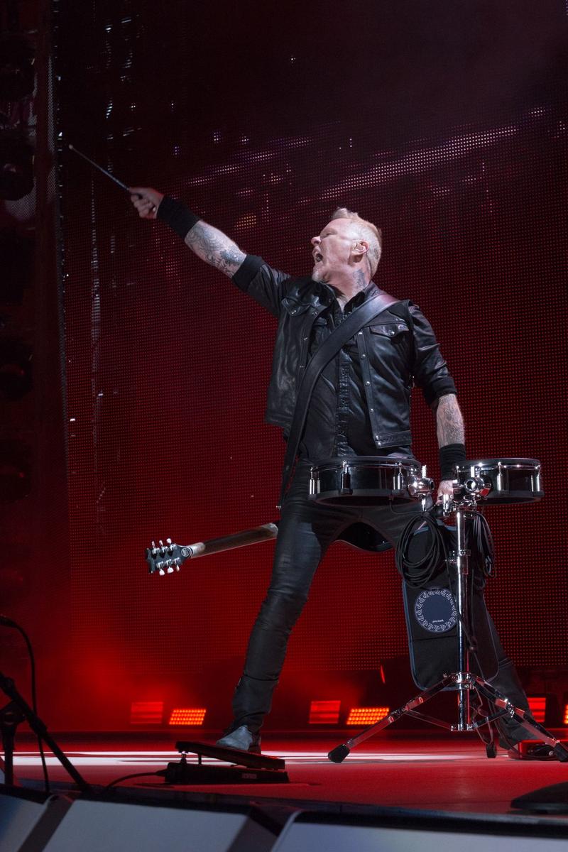 Metallica at Foro Sol in Mexico City, Mexico on March 5, 2017 ...