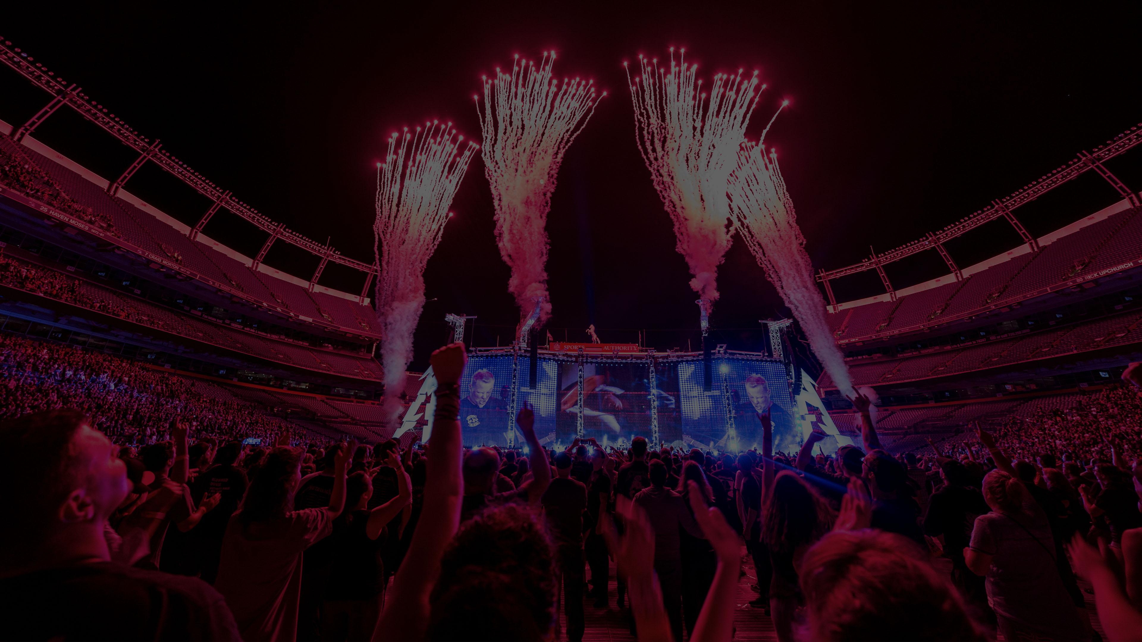 Metallica at Sports Authority Field at Mile High in Denver, CO on June ...