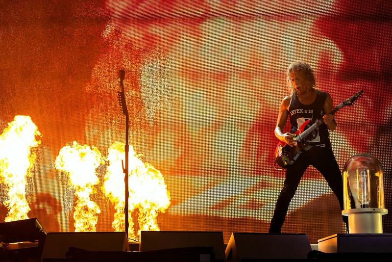 Metallica at Rogers Centre in Toronto, ON, Canada on July 16, 2017 ...