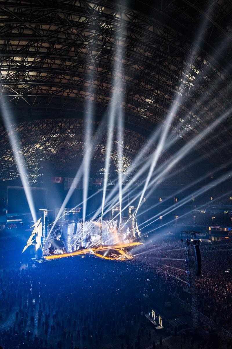 Metallica at Rogers Centre in Toronto, ON, Canada on July 16, 2017 ...