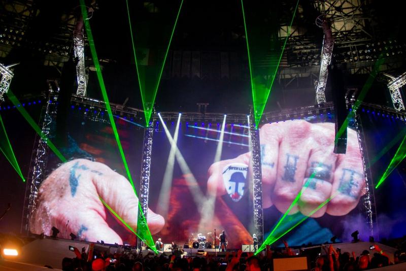Metallica at Rogers Centre in Toronto, ON, Canada on July 16, 2017 ...