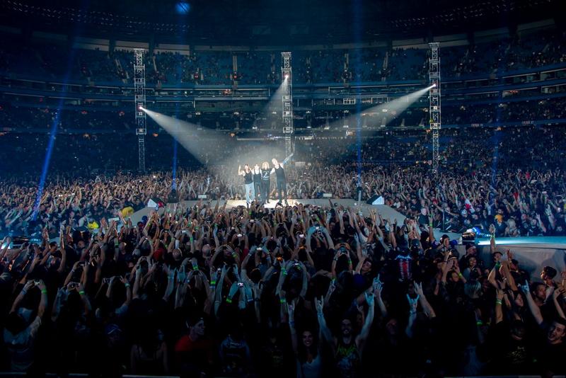Metallica at Rogers Centre in Toronto, ON, Canada on July 16, 2017 ...