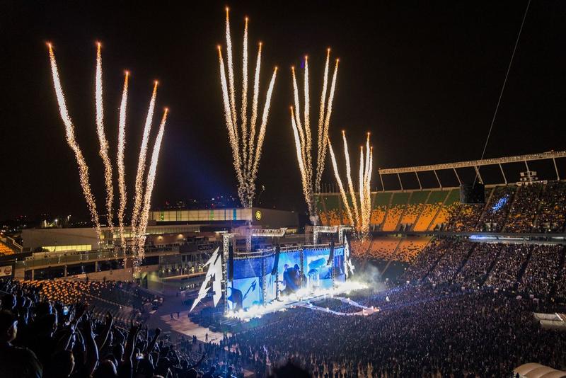 Metallica at Commonwealth Stadium in Edmonton, AB, Canada on August 16 ...