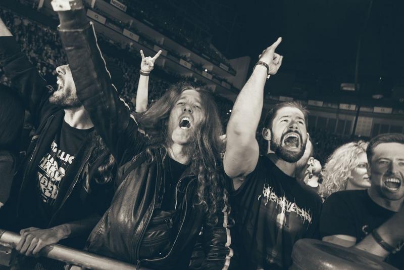 Metallica at The O2 Arena in London, England on October 22, 2017 ...