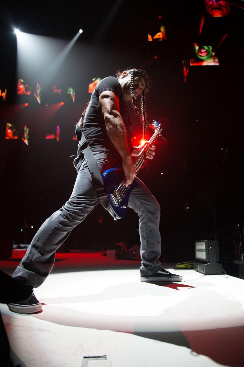 Metallica at The O2 Arena in London, England on October 22, 2017 ...