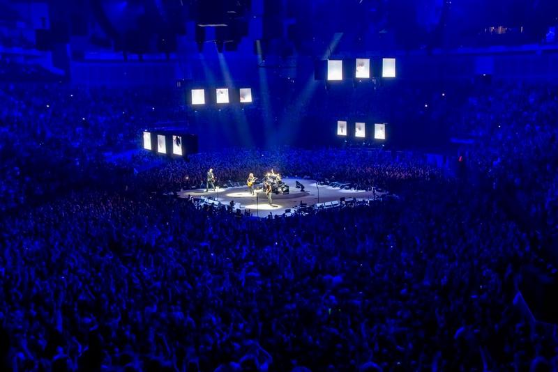 Metallica at The O2 Arena in London, England on October 22, 2017 ...