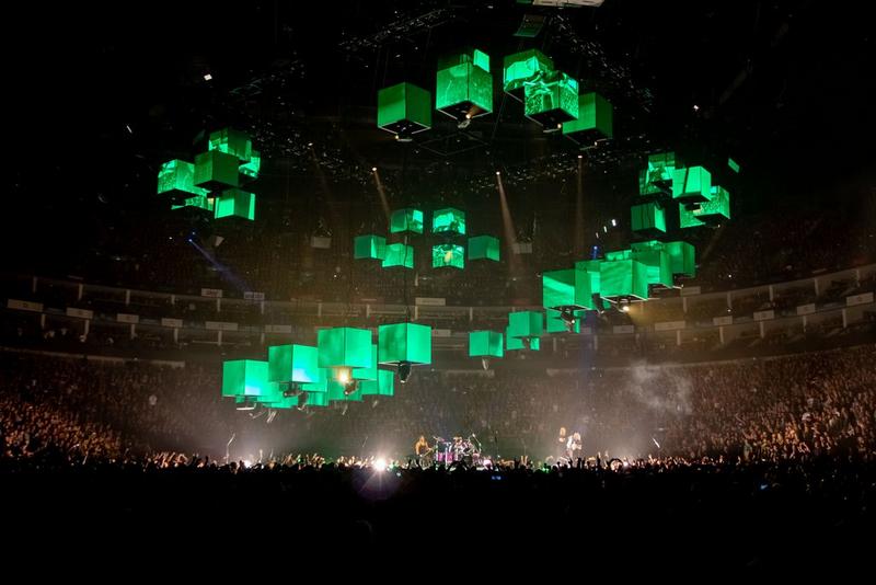 Metallica at The O2 Arena in London, England on October 22, 2017 ...