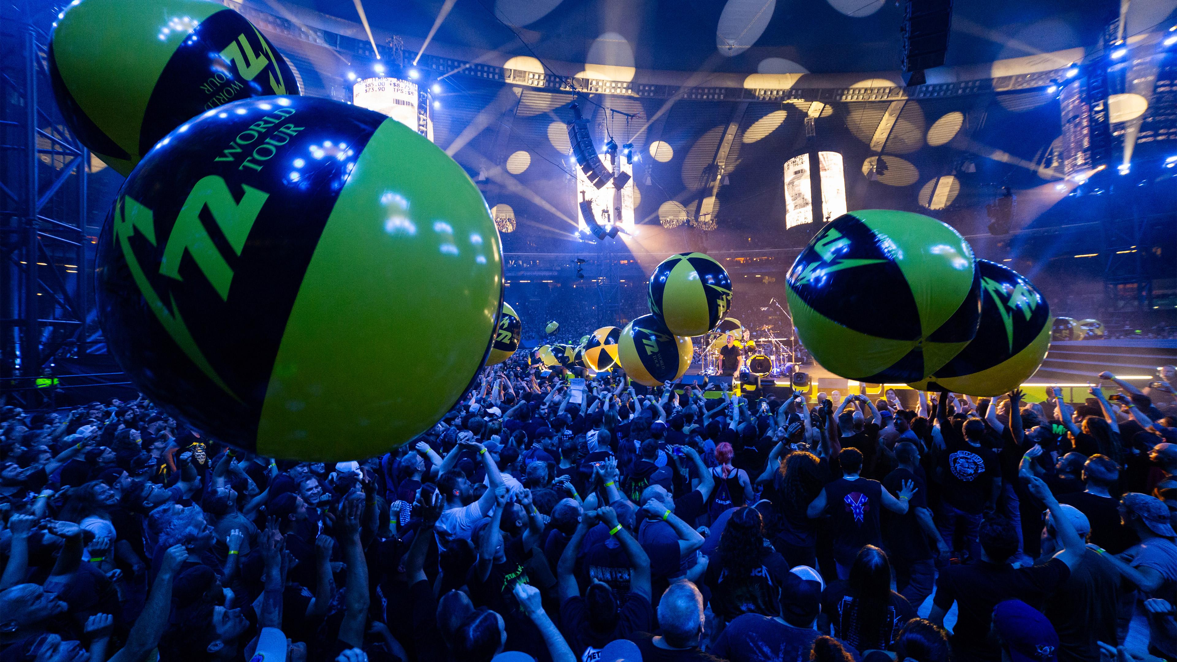 Metallica at Stade Olympique in Montreal, Canada on August 11, 2023 on ...