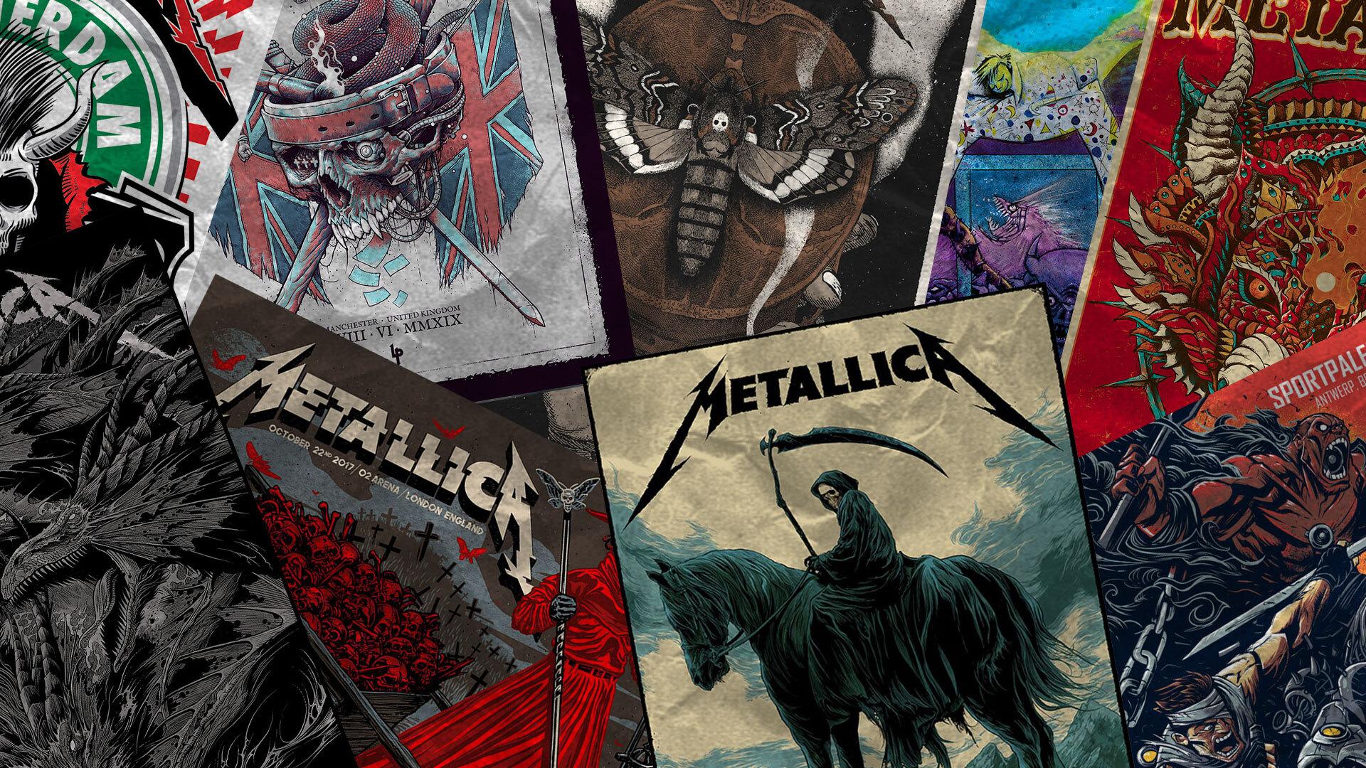 European Tour Posters 2023 | Metallica.com