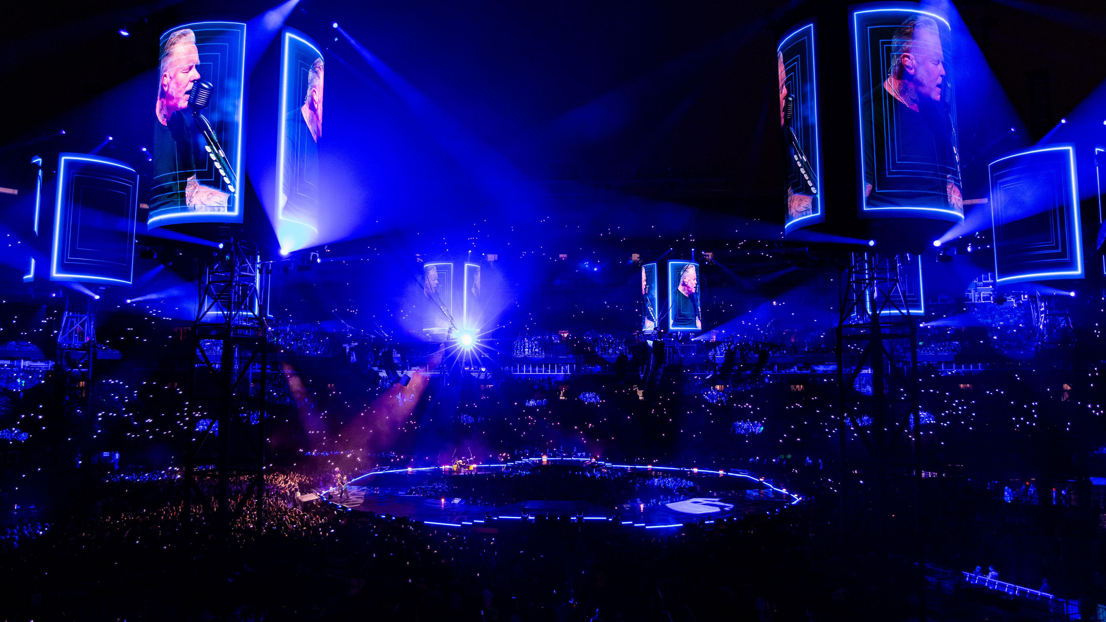 Metallica at Northwest Stadium in Landover, Maryland on May 28, 2025 ...