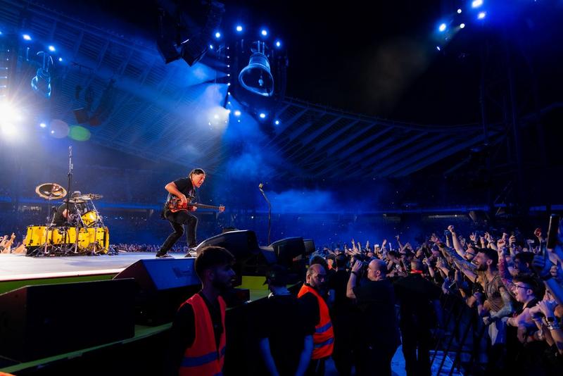 Metallica at Olympic Stadium in Athens, Greece, on May 9, 2026, on the ...